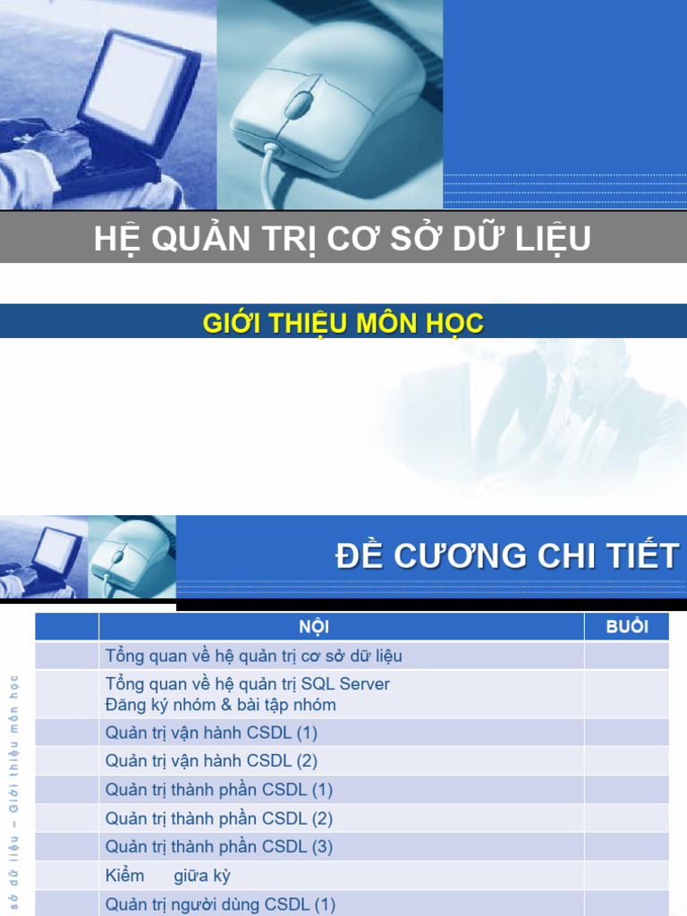 C00 - Gioi Thieu Mon Hoc | PDF