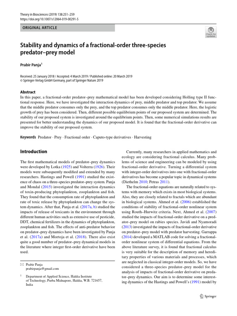 s12064-019-00291-5 | PDF | Stability Theory | Mathematics