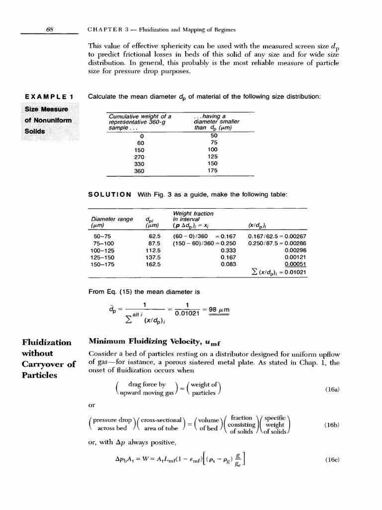 Reading Material From Davidson | PDF | Gases | Fluidization