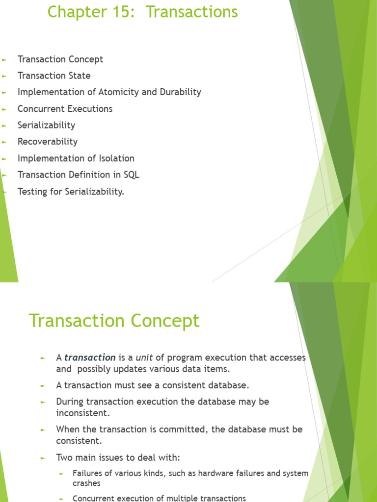 Transactions Chapter Ppt Ppt Pdf Database Transaction Data