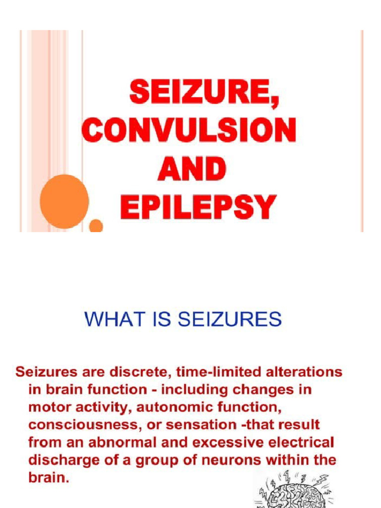 Seizures | PDF