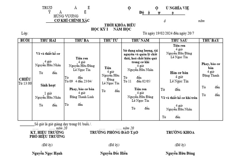 TKB HK 2 23ckc 2023 2024 Da Ky | PDF