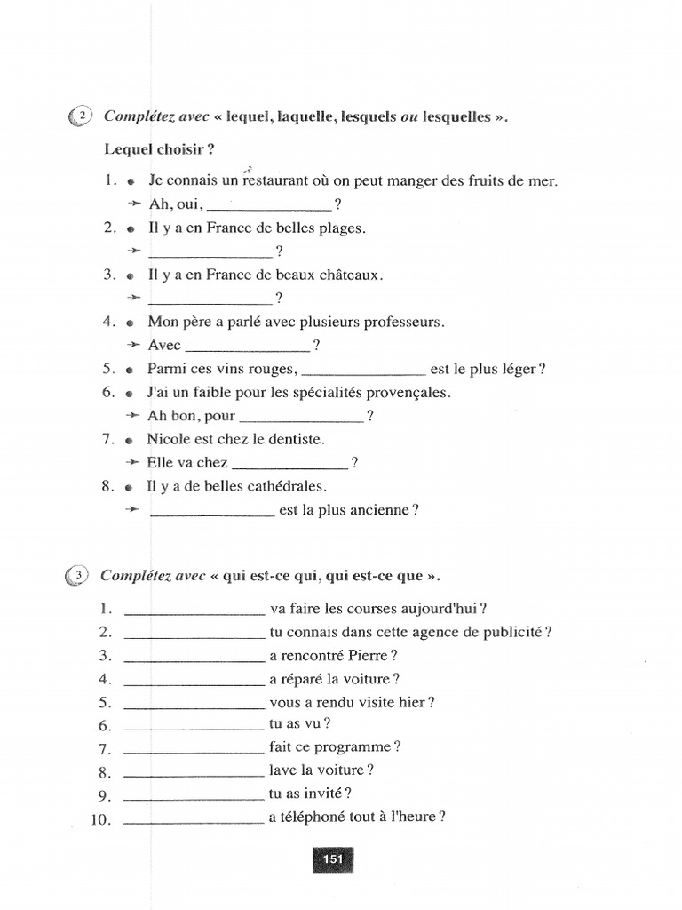 GRAMMAIRE 151-End ROBOLY | PDF