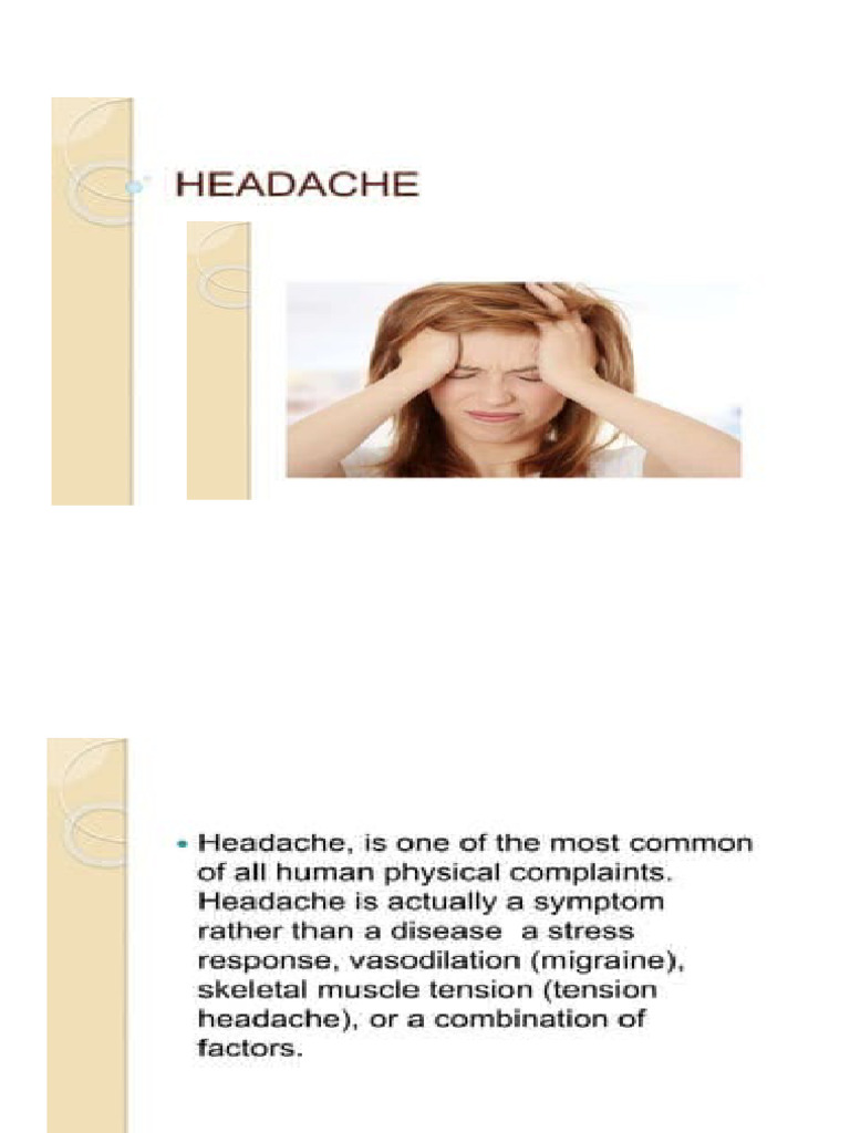 Headache | PDF
