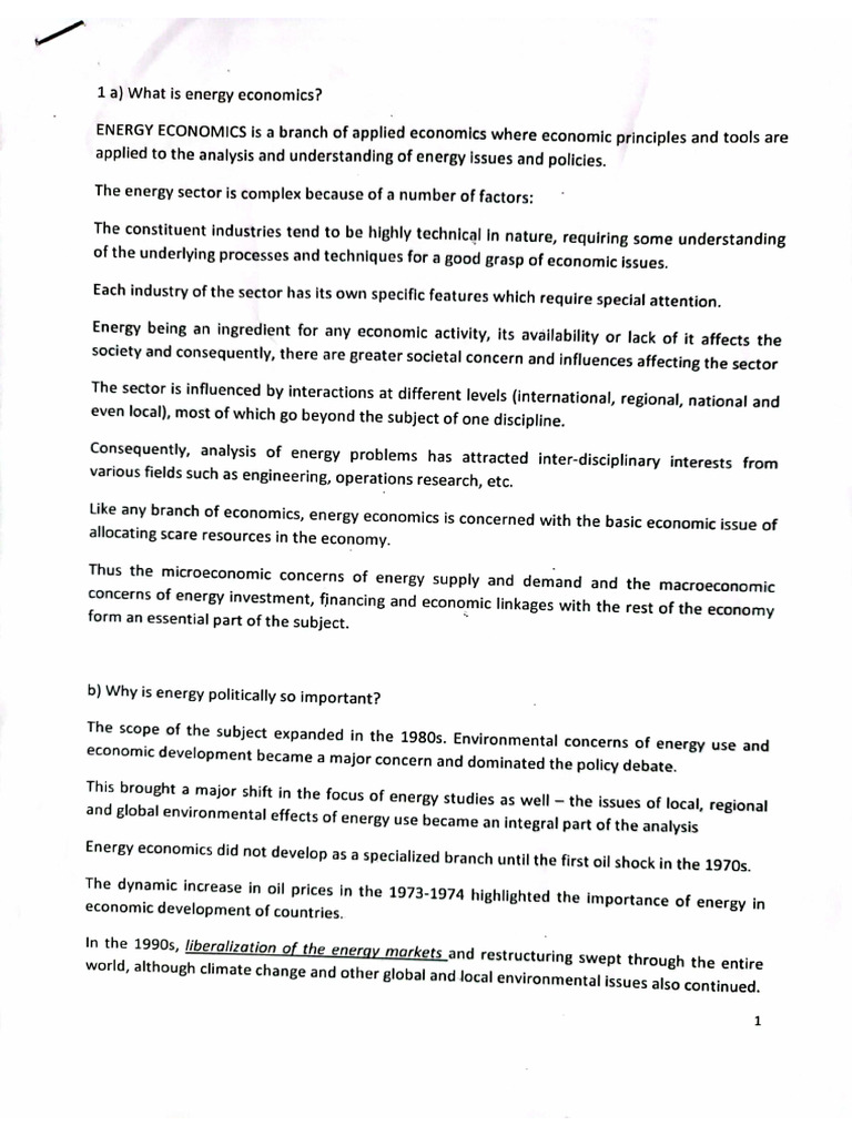 Energy Eco (Titil Ma'Am 1) | PDF