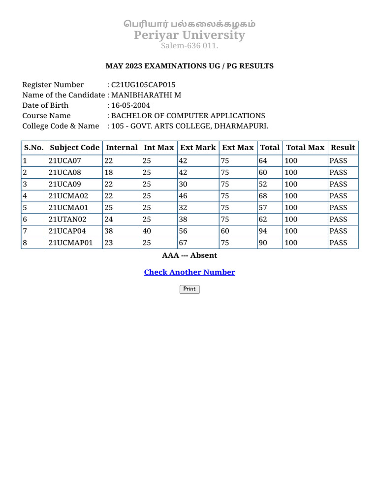 Mani Bharathi C | PDF