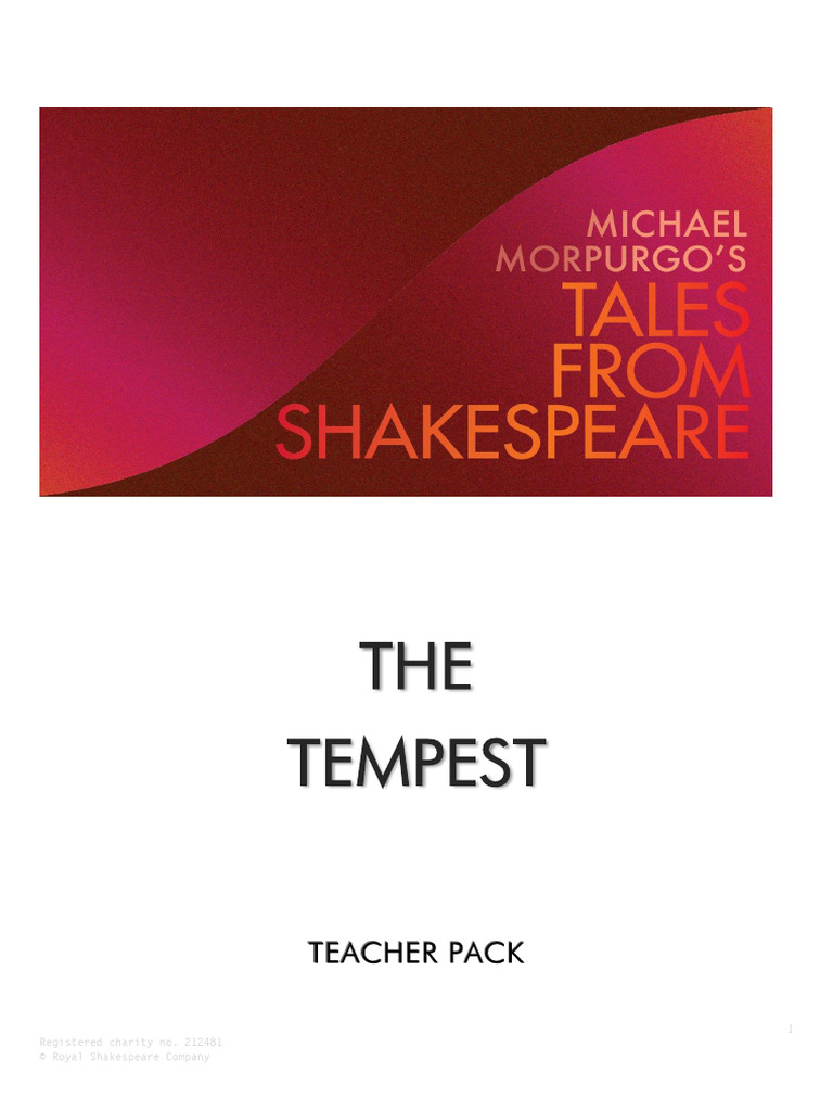 Edu Tales Tempest 2021 | PDF | The Tempest