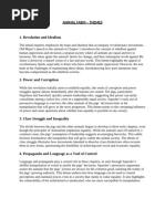 Chapter 1 - Old Major's Speech | PDF | Rhetoric