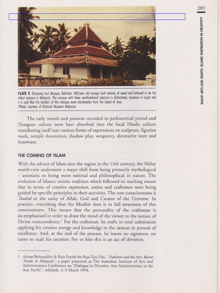4 The Malay Art and Crafts | PDF
