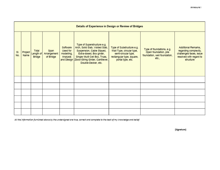 Annexure 1 Design | PDF