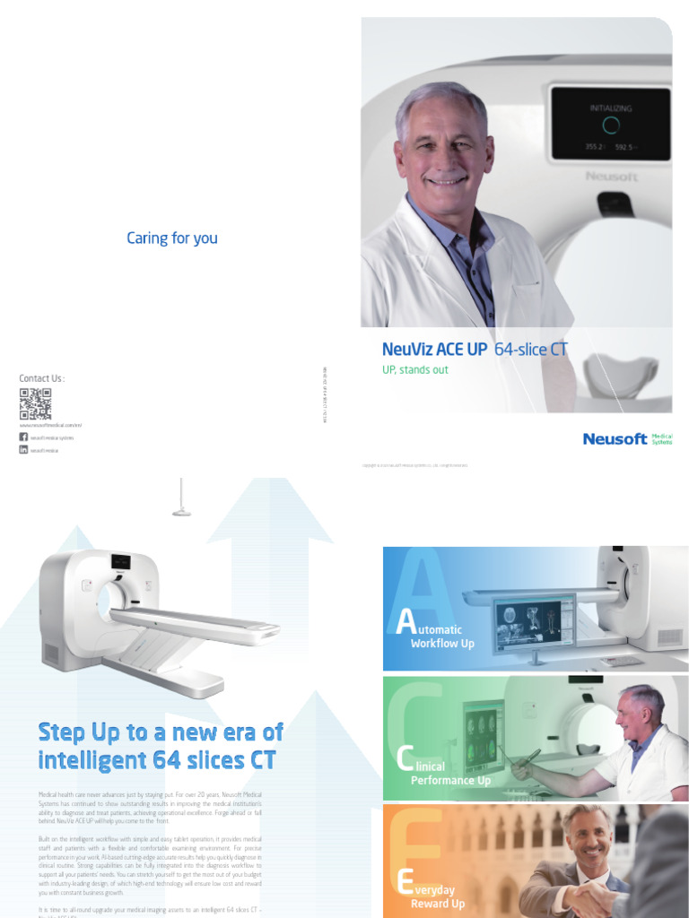 NeuViz ACE UP 64-Slice CT Overview | PDF | Ct Scan | Clinical Medicine