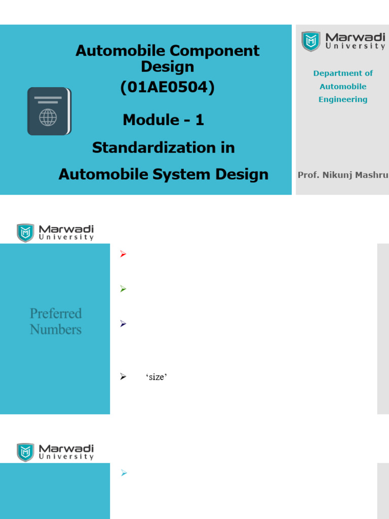 Module-1 ACD Standardization - 2 | PDF | Applied Mathematics | Mathematics