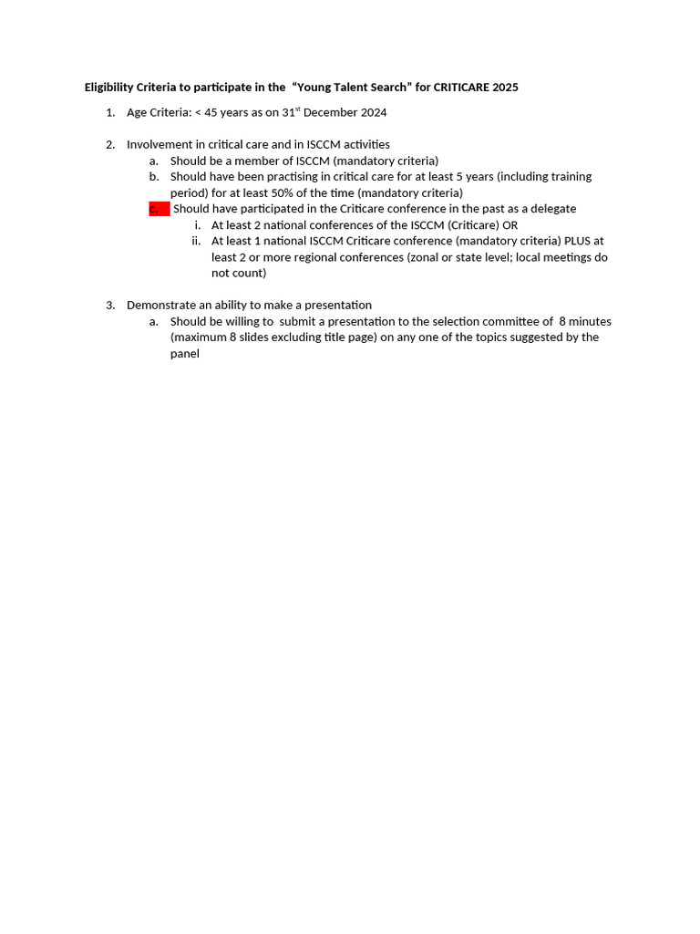 Eligibility Criteria For YTS | PDF | Business | Art