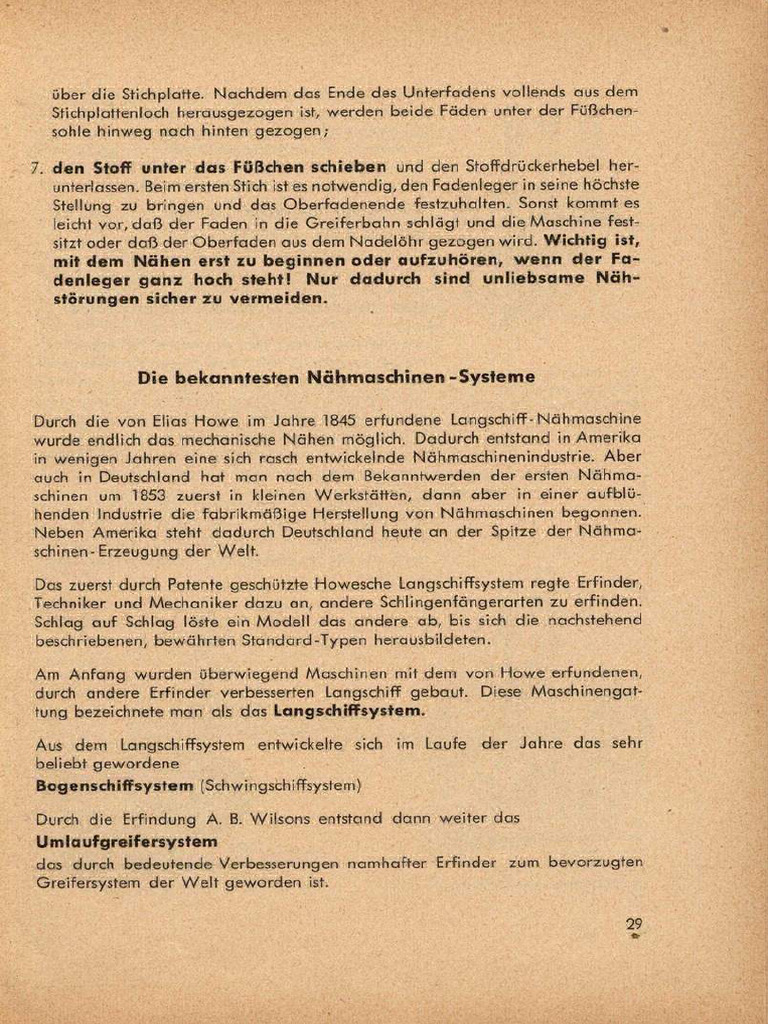 Die Naehmaschine in Schule U Haus Renters 1951 2-4 | PDF