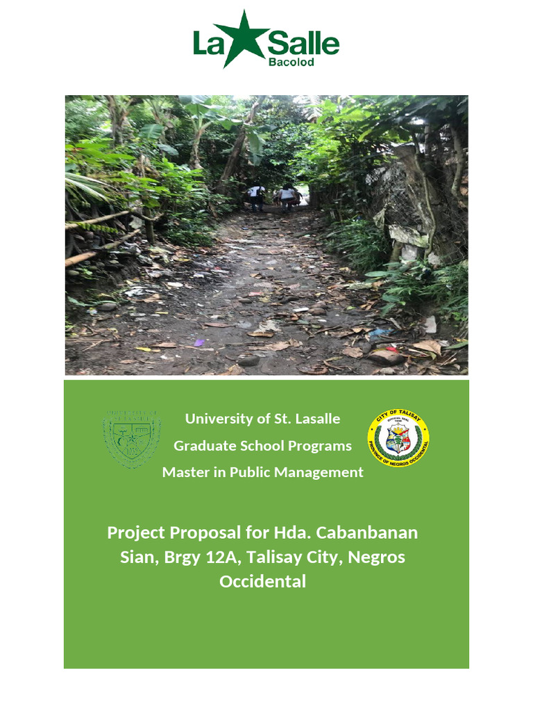 Waste Management Project Proposal Talisay | PDF | Waste Management | Waste