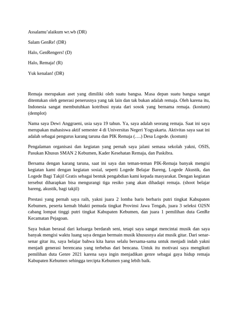 PERKENALAN | PDF | Ilmu Sosial | Seni