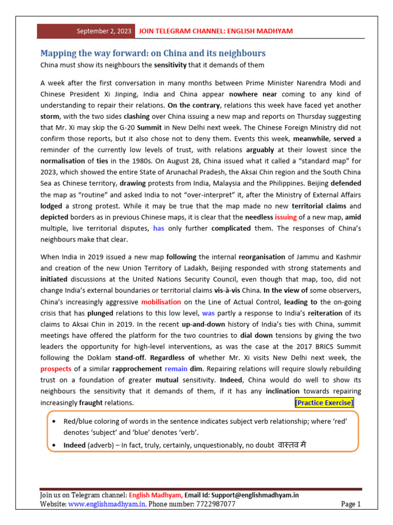 Mapping the way forward | PDF | China | World Politics