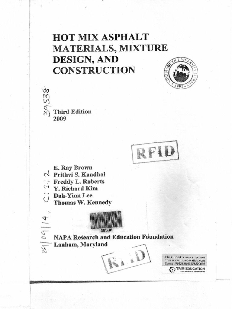 HMA Mix Design Text Background | PDF