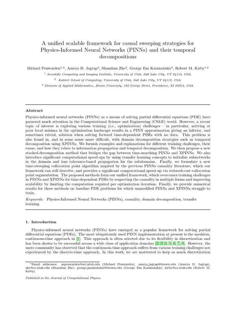 A Unified Scalable Framework for Causal Sweeping Strategies有四个时间分片可视化的 ... A Unified Scalable Framework for Causal Sweeping Strategies有四个时间分片可视化的 ...