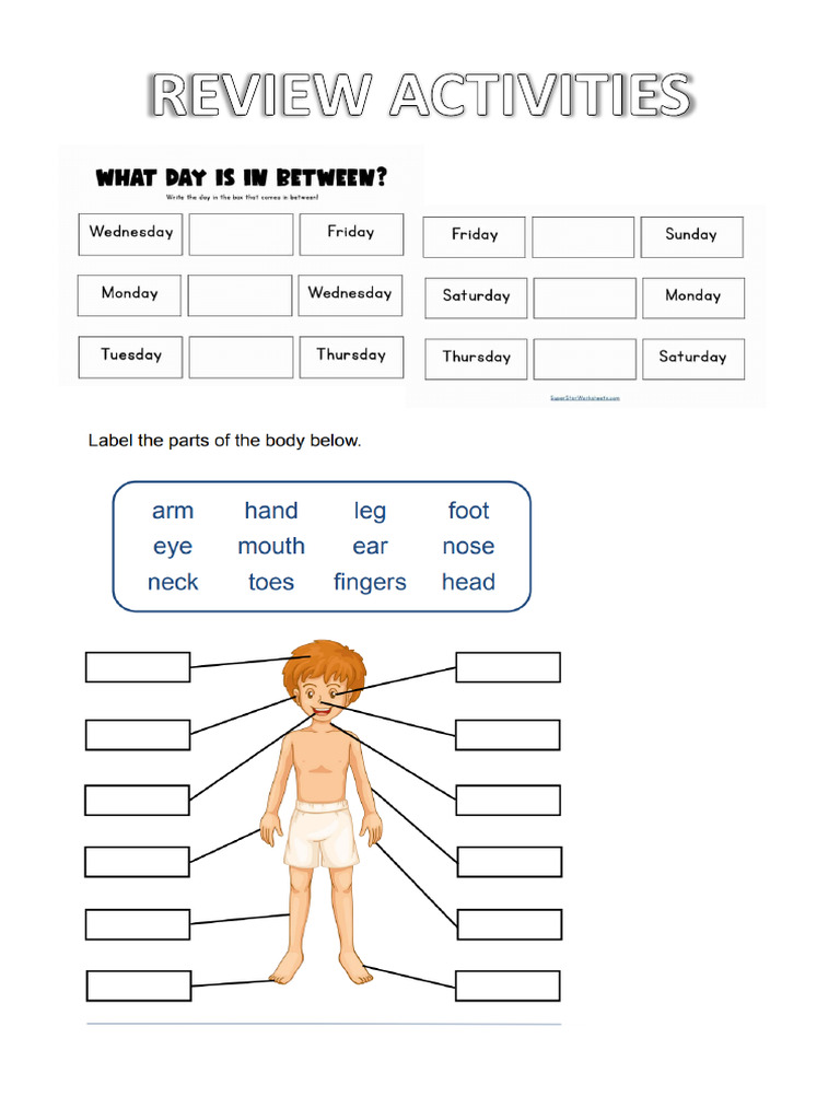 Review Activities | PDF