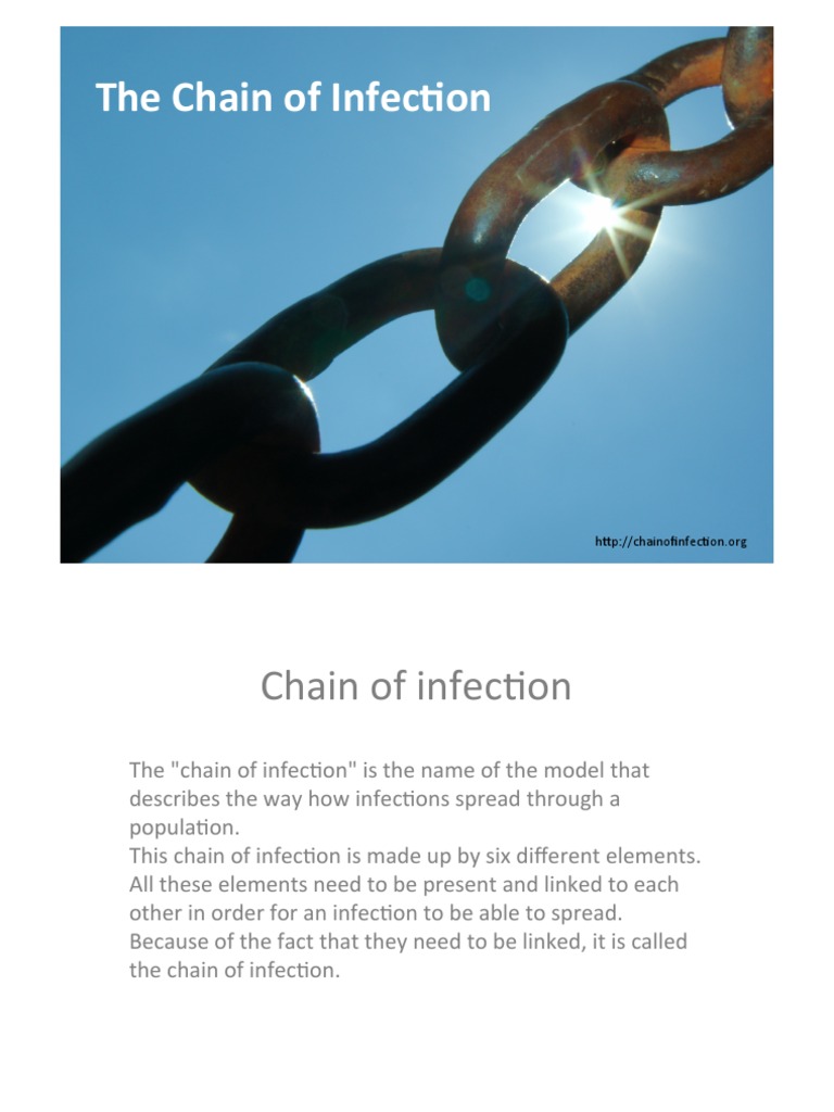 Chain of Infection | PDF | Transmission (Medicine) | Infection