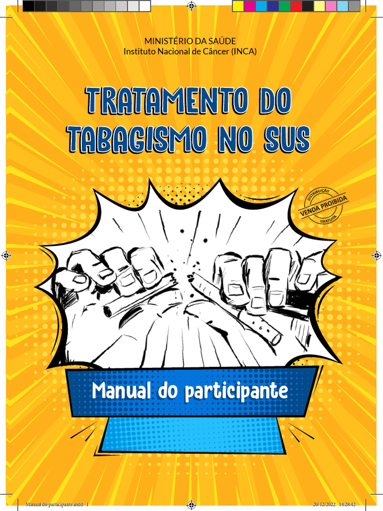 Manual Do Participante-Grafica | PDF | Tabagismo | Vício