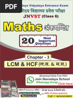 Navodaya Practice Question PDF Set - 6 Reasoning | PDF