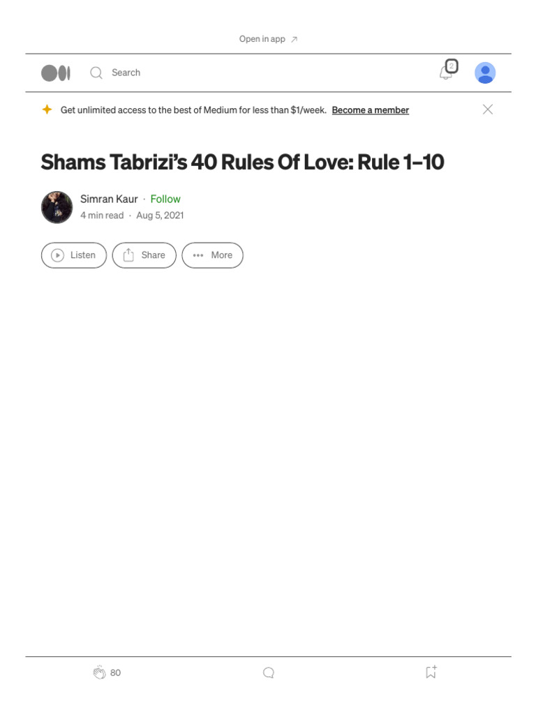 Sufi Wisdom: Shams Tabrizi's Rules | PDF | Sufism | Rumi