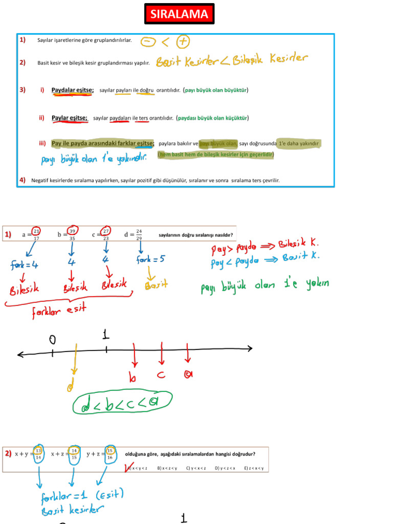 matematik 4. ders | PDF