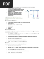 Biochem Experiment (Sakaguchi Test) | PDF