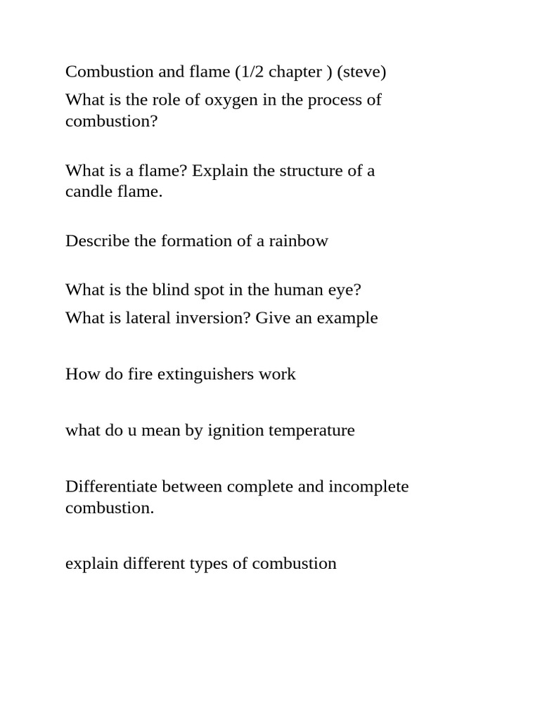 Combustion and Flame | PDF | Philosophy