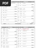 Year 4 - Mathematics Paper 1 - Arithmetic | PDF | Science | Mathematics