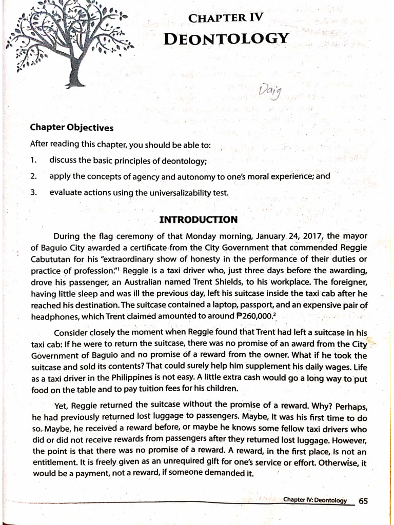 Deontology | PDF