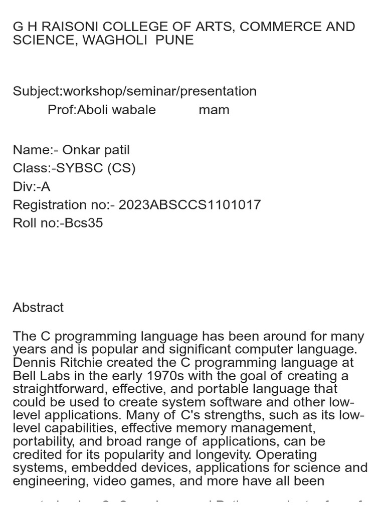 Workshop2.docx 20241009 160030 0000 | PDF | Computer Programming | Software