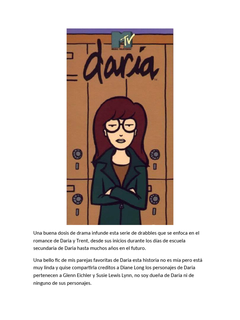 Daria Continnum | PDF | Cumpleaños