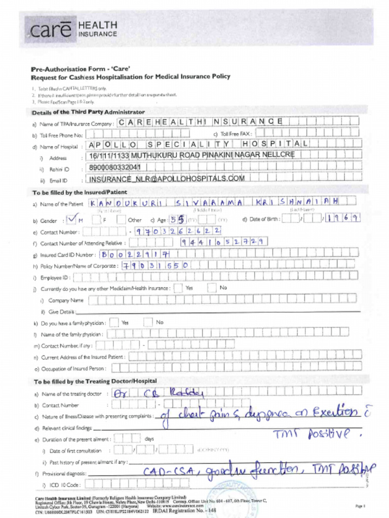 Claim Form | PDF