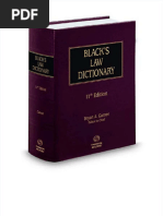 Black's Law Dictionary 7th Edition | PDF
