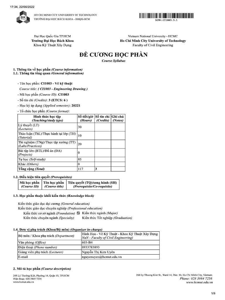 DCMH Ci1003 Vi | PDF