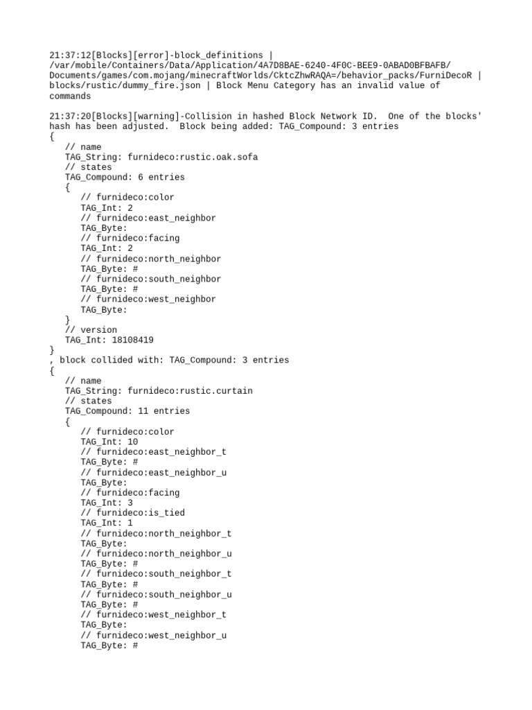 Minecraft Modding Error Log | PDF | Software Development | Computer Data