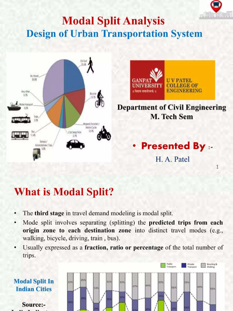 Modal Split | PDF