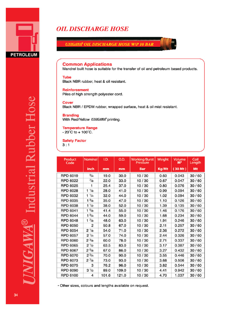 34-Oil Discharge Hose | PDF