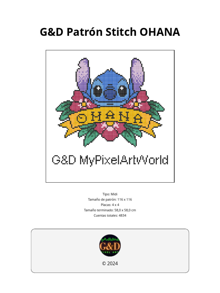 GD Patron Stitch OHANA | PDF