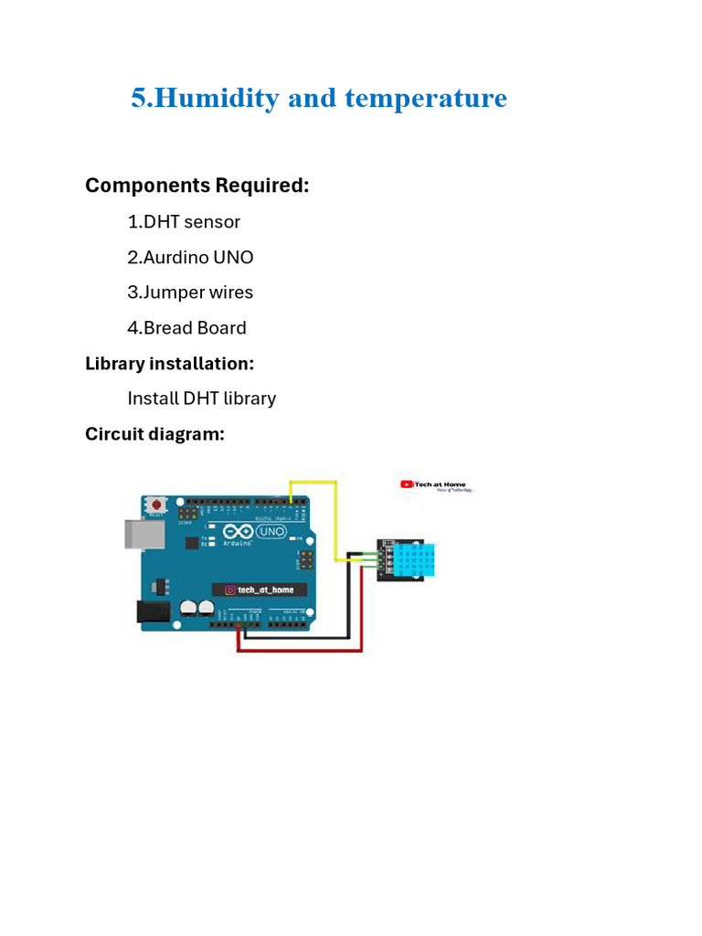 Humidity and Temperature | PDF | Computers | Technology & Engineering