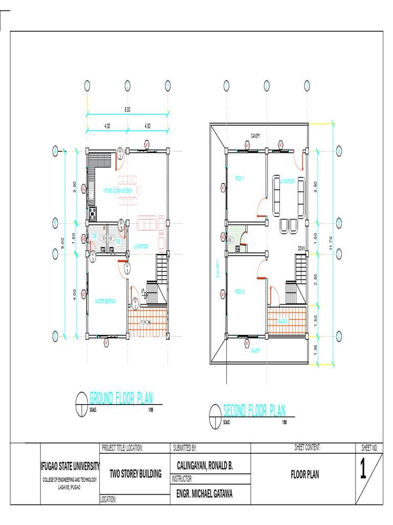 floor plan layout | PDF | Buildings And Structures