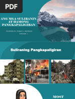 Tagalog DISASTER PREPAREDNESS ALL HAZARD | PDF
