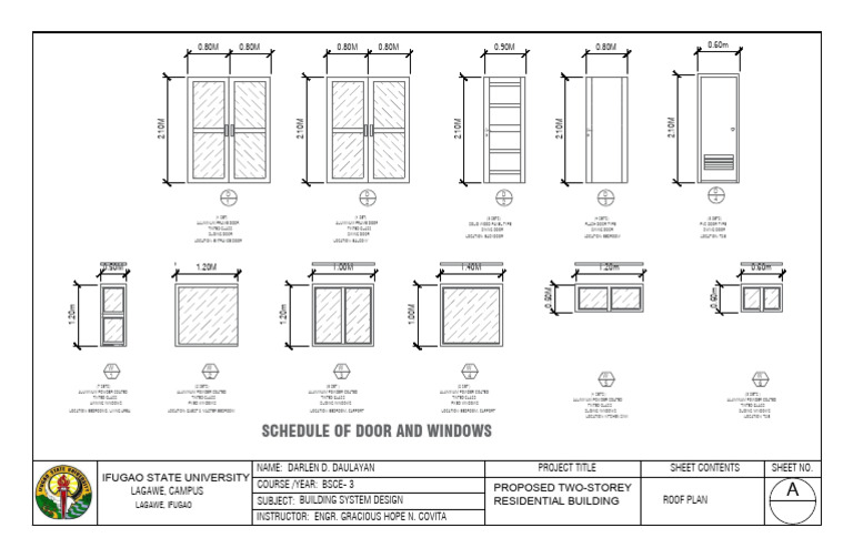 Door N Window Pdf Door Window