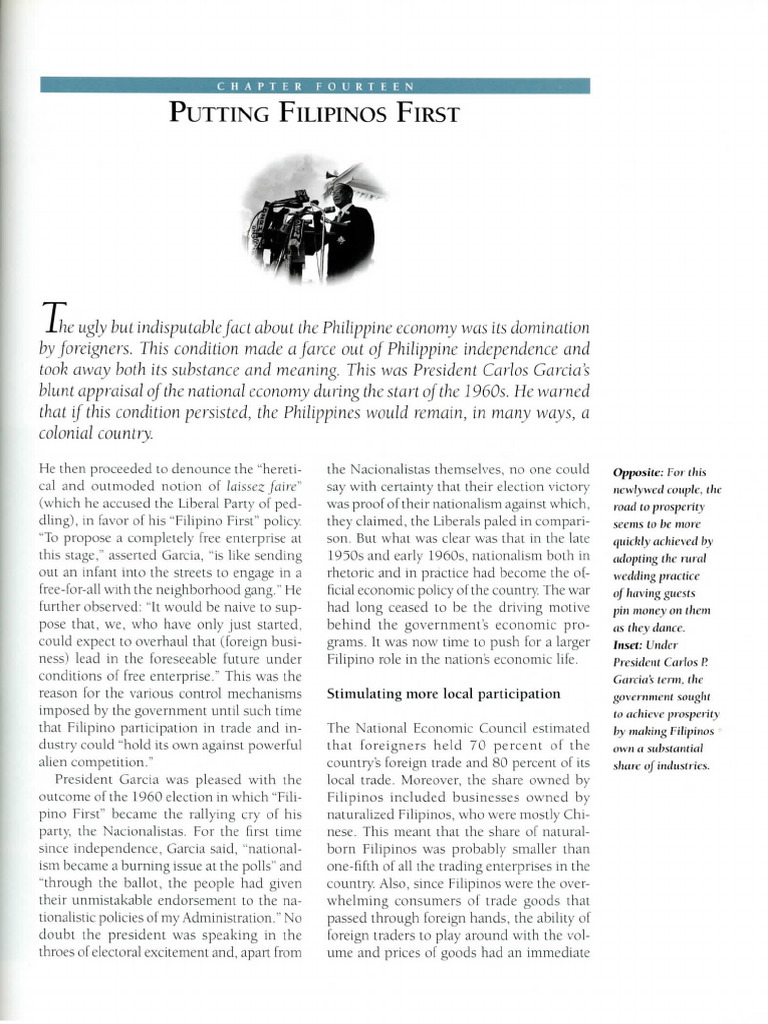 5.3 "Putting Filipinos First" by Diokno | PDF