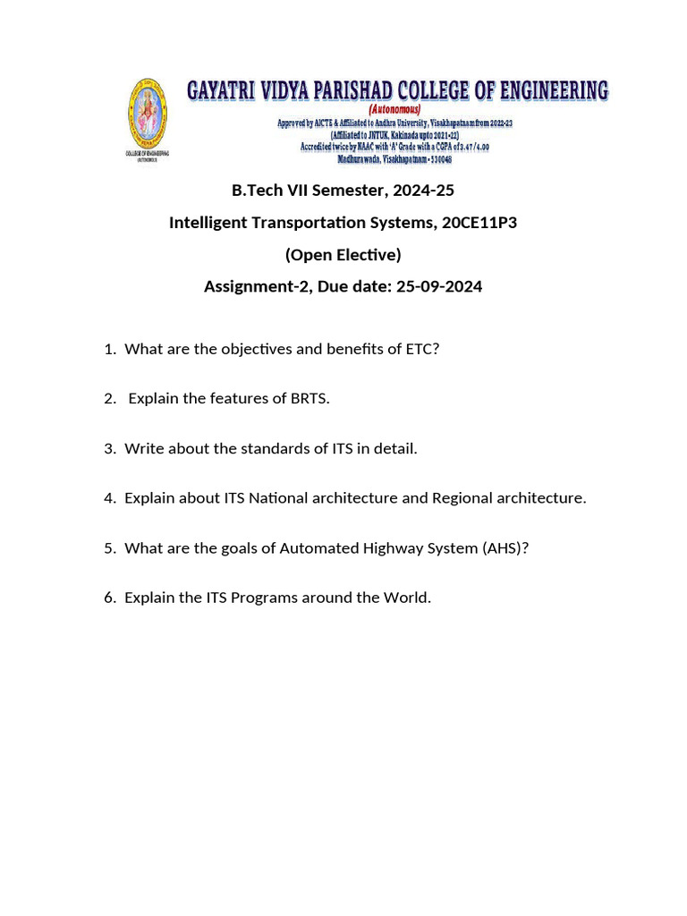 ITS Assignment-2 | PDF | Computers | Technology & Engineering
