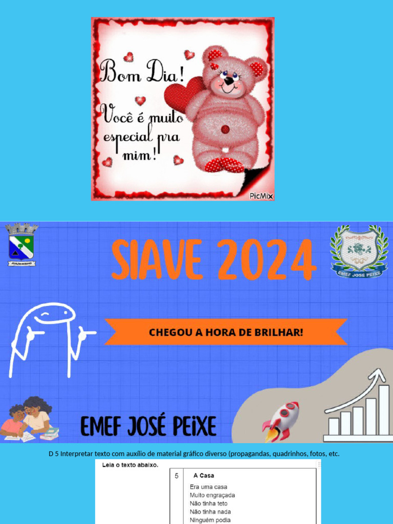 Simulado para SIAVE 2024 | PDF