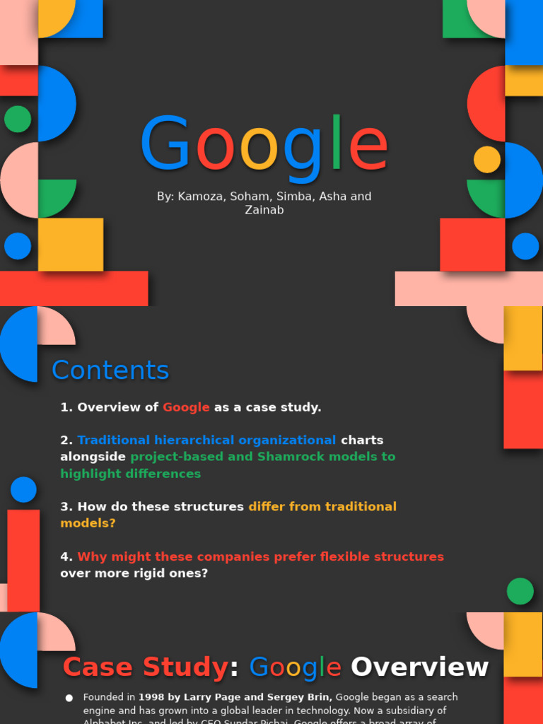 Google Business | PDF | Organizational Structure | Business